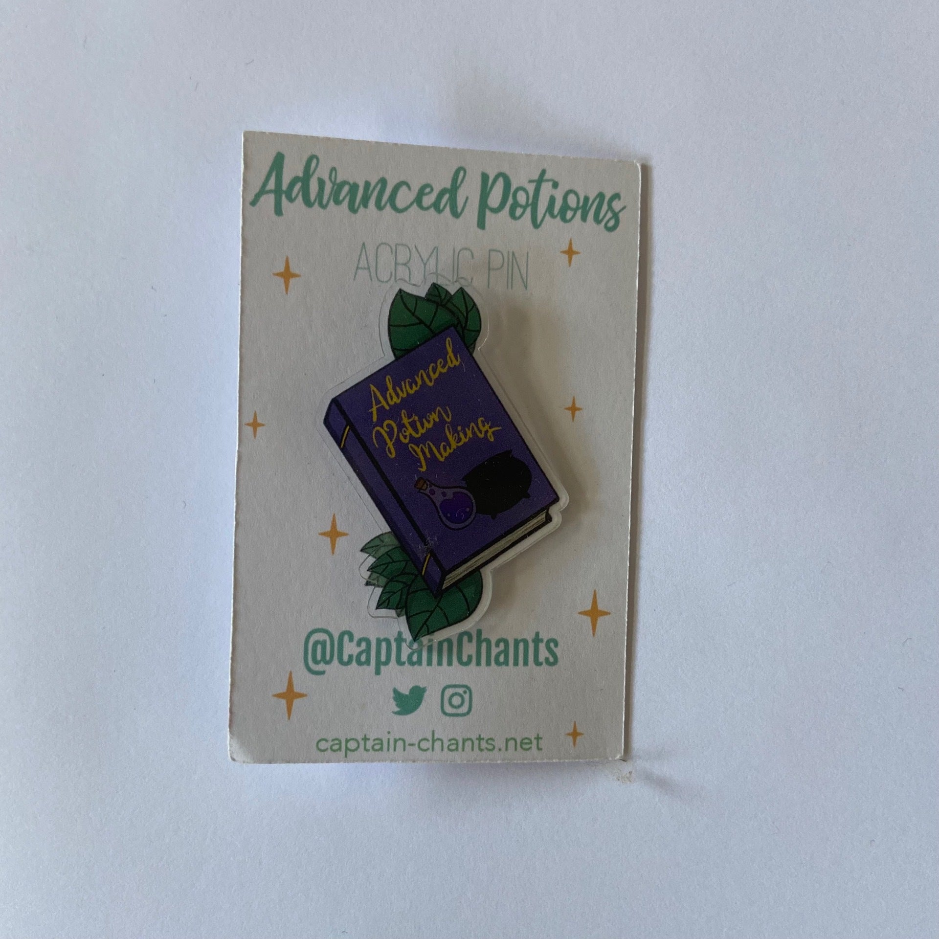 Captain Chants - ‘Advanced Potions’ Pin